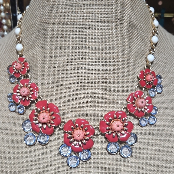 Talbots | Jewelry | Talbots Floral Necklace | Poshmark